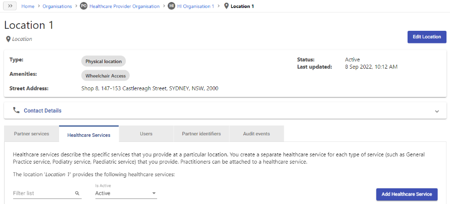 Add Your Healthcare Locations Australian Digital Health Agency